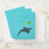 Sea Animals Pocket Folder | Zazzle