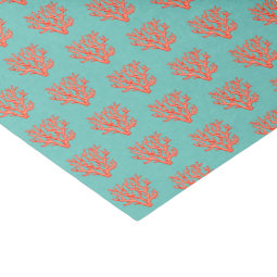 Sea coral tissue paper | Zazzle