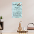 Sea Fever Masefield Poem Poster | Zazzle