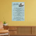 Sea Fever Masefield Poem Poster | Zazzle