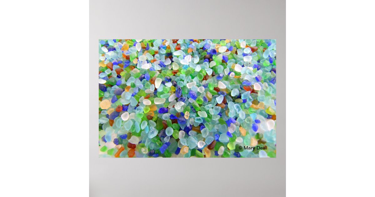 Sea Glass-1 Poster | Zazzle