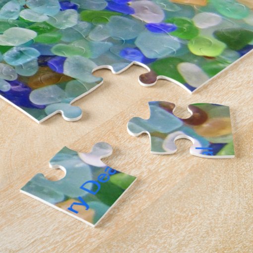 Sea Glass Jigsaw Puzzle | Zazzle