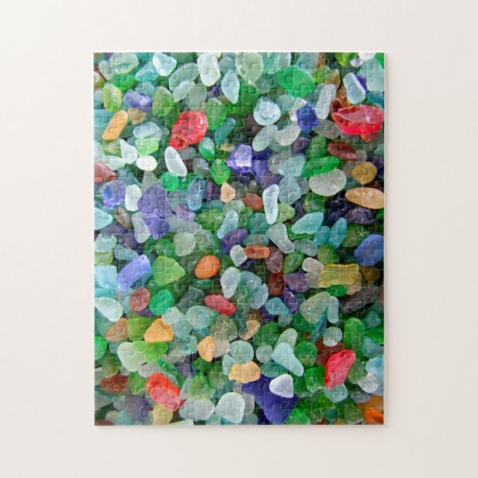 Sea Glass Jigsaw Puzzle | Zazzle.com