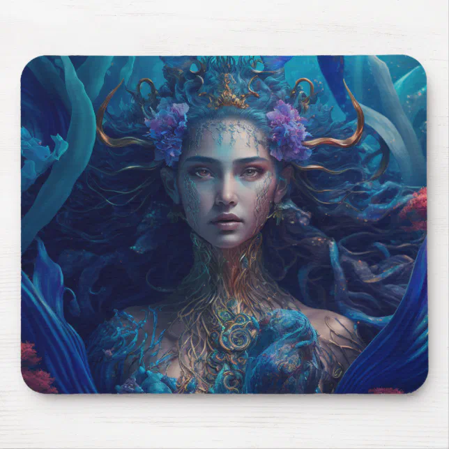 Sea Goddess Mousepad | Zazzle