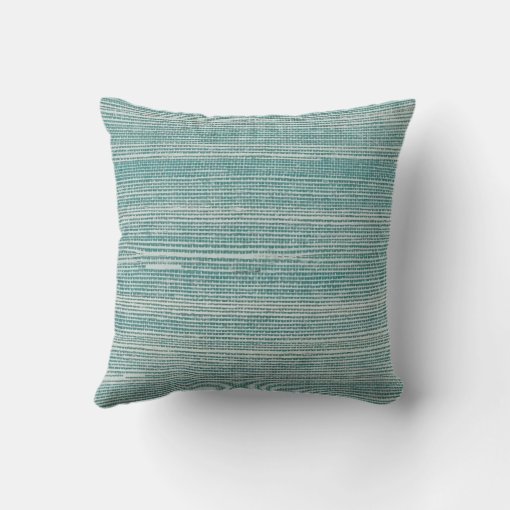 Sea Grass Beach Pattern Texture Throw Pillow | Zazzle