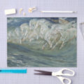 Sea horses decoupage tissue paper | Zazzle