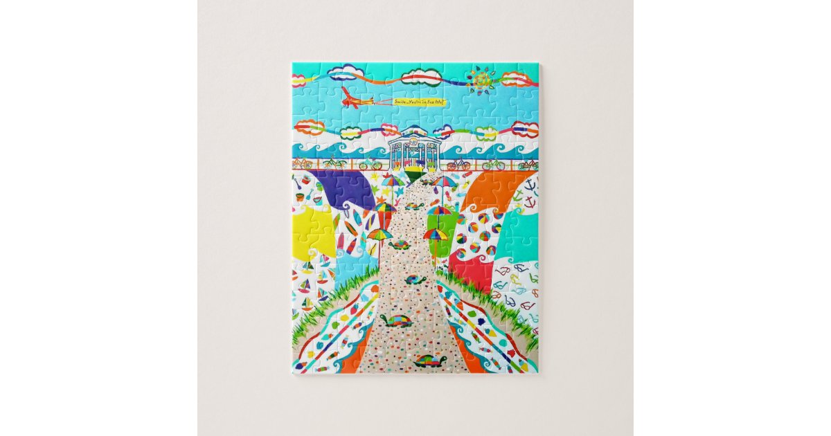 Sea Isle Promenade Puzzle | Zazzle