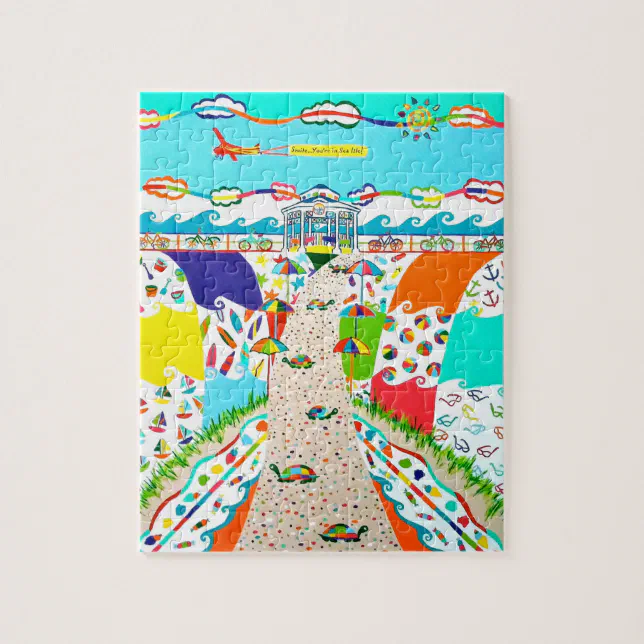 Sea Isle Promenade Puzzle | Zazzle