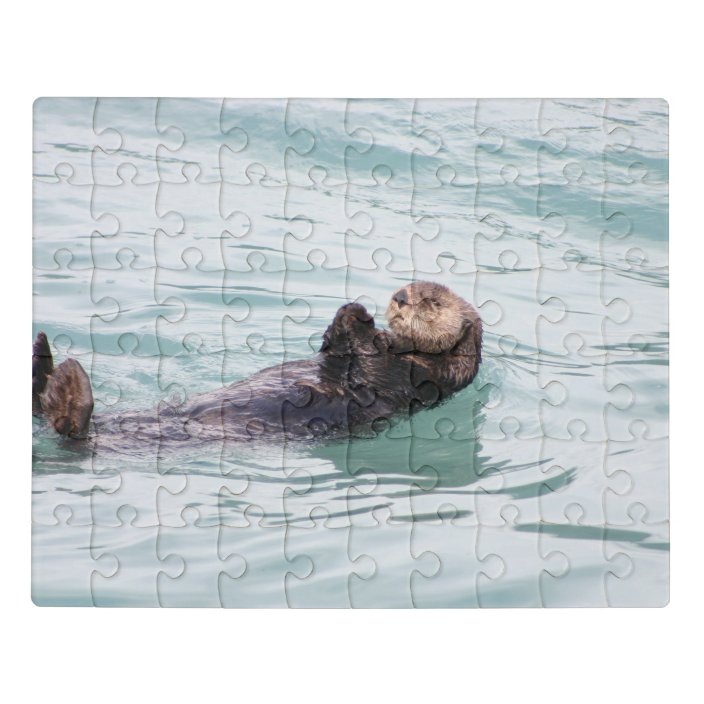 Sea Otter Jigsaw Puzzle | Zazzle.com