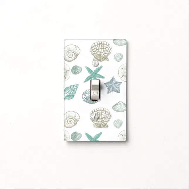 Sea Shells Light Switch Cover | Zazzle