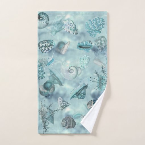 Sea shells Wonder Bath Towel Set | Zazzle