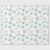 Sea Shells Wrapping Paper | Zazzle