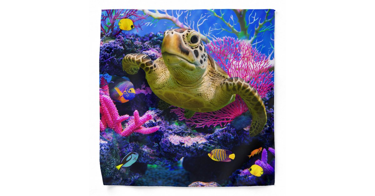 Sea Turtle Bandana | Zazzle