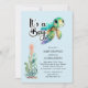 Sea Turtle Boy Baby Shower Invitation | Zazzle