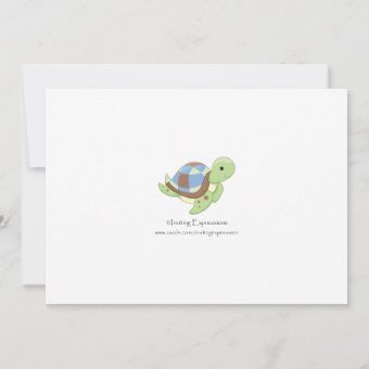 Sea Turtle Boy Baby Shower Invitations | Zazzle
