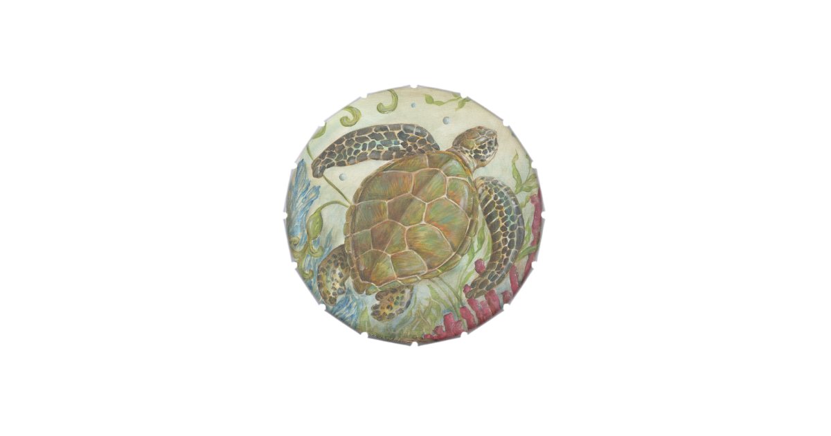 Sea Turtle Candy Tin | Zazzle
