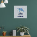 Sea Turtle Goodnight Poster | Zazzle