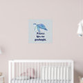 Sea Turtle Goodnight Poster | Zazzle