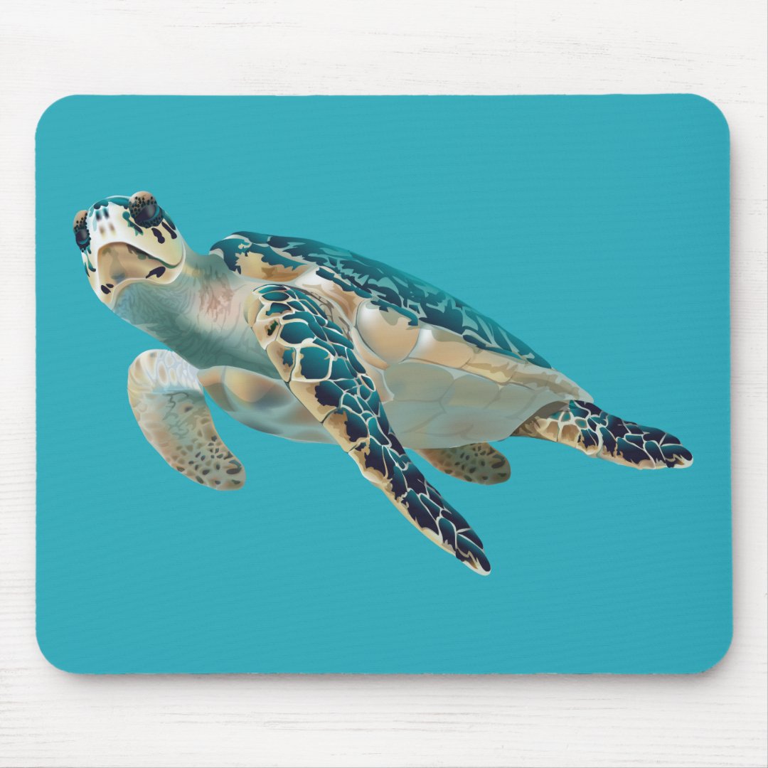 Sea Turtle Mouse Pad | Zazzle
