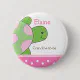 SEA TURTLE NAME TAG Personalized Button | Zazzle
