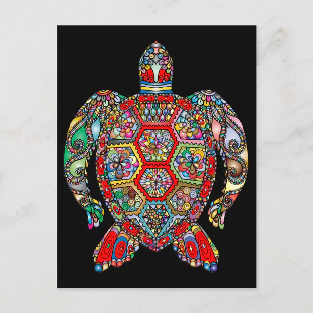sea turtle postcard | Zazzle