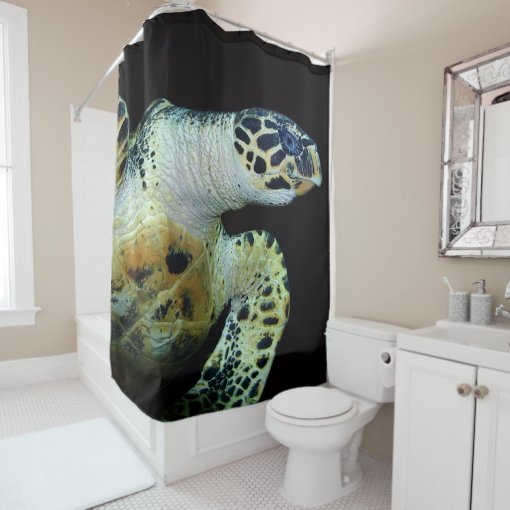 Sea Turtle Shower Curtain | Zazzle