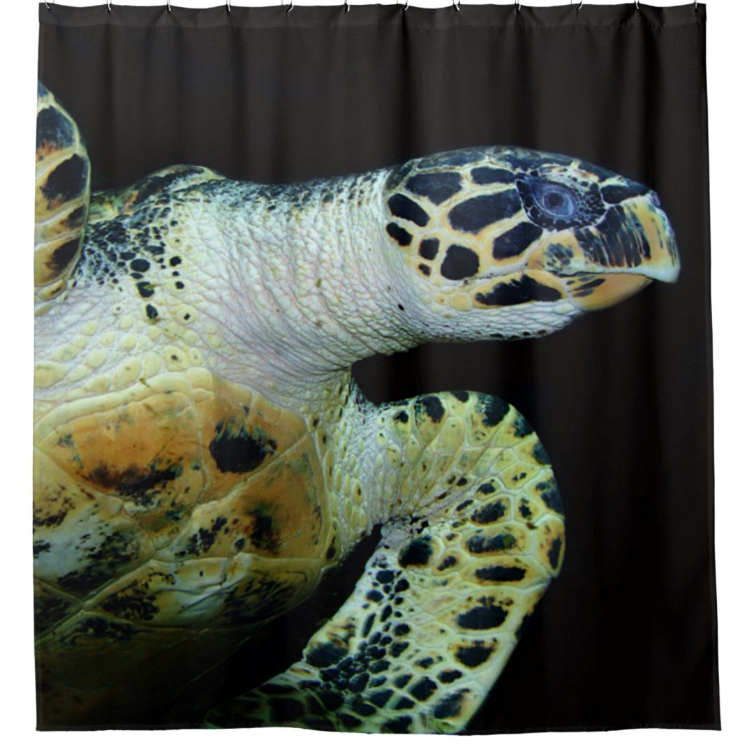Sea Turtle Shower Curtain | Zazzle
