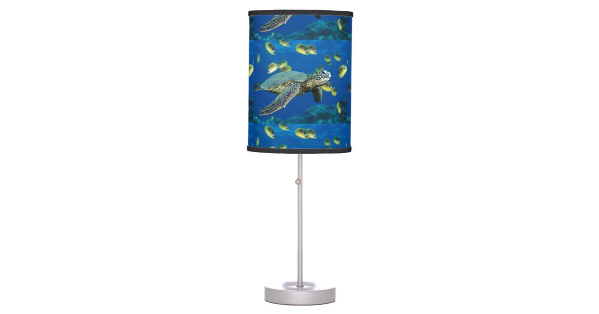 "SEA TURTLE" TABLE LAMP | Zazzle
