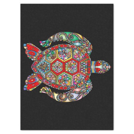 sea turtle tissue paper | Zazzle