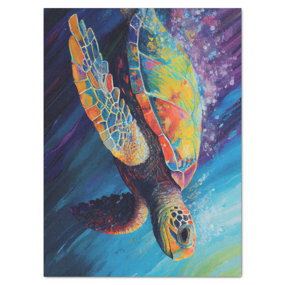 Sea Turtle Tissue Paper sold by Aquamarine_Blythe_Eudes | SKU 124161904 ...