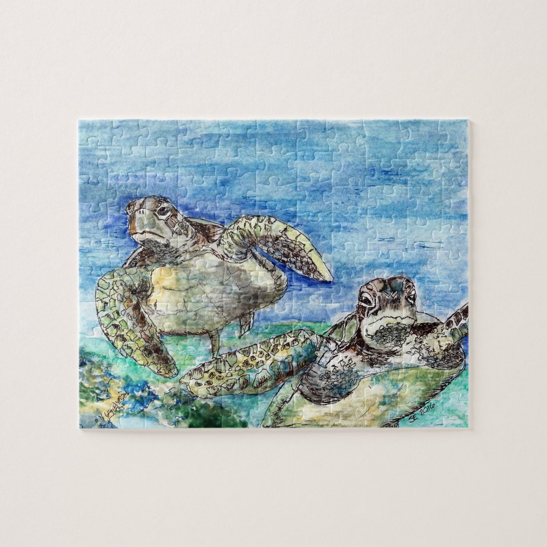 Sea Turtles Jigsaw Puzzle | Zazzle