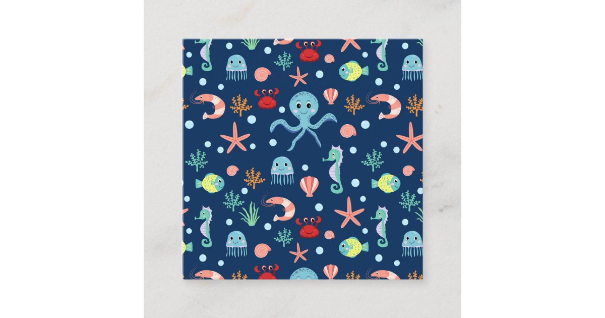 Sea World Calling Card | Zazzle