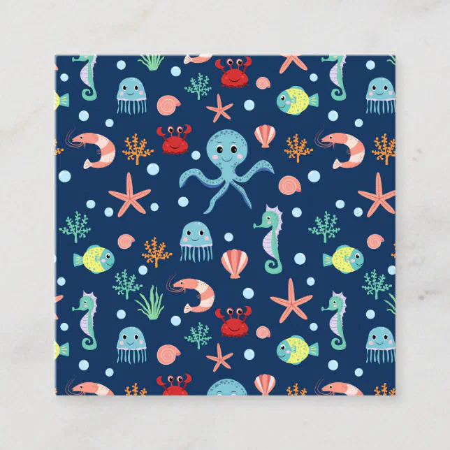 Sea World Calling Card | Zazzle