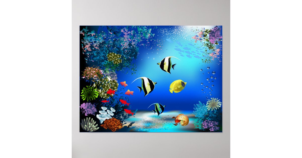 Sea world Poster | Zazzle