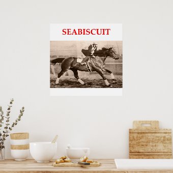 seabiscuit poster | Zazzle