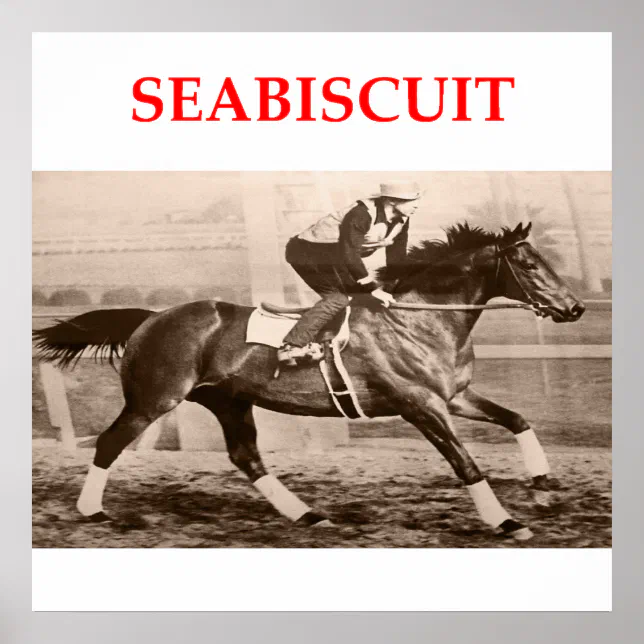 seabiscuit poster | Zazzle