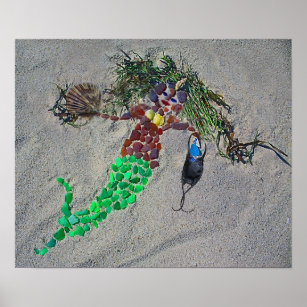 Sea Glass Art & Wall Décor | Zazzle