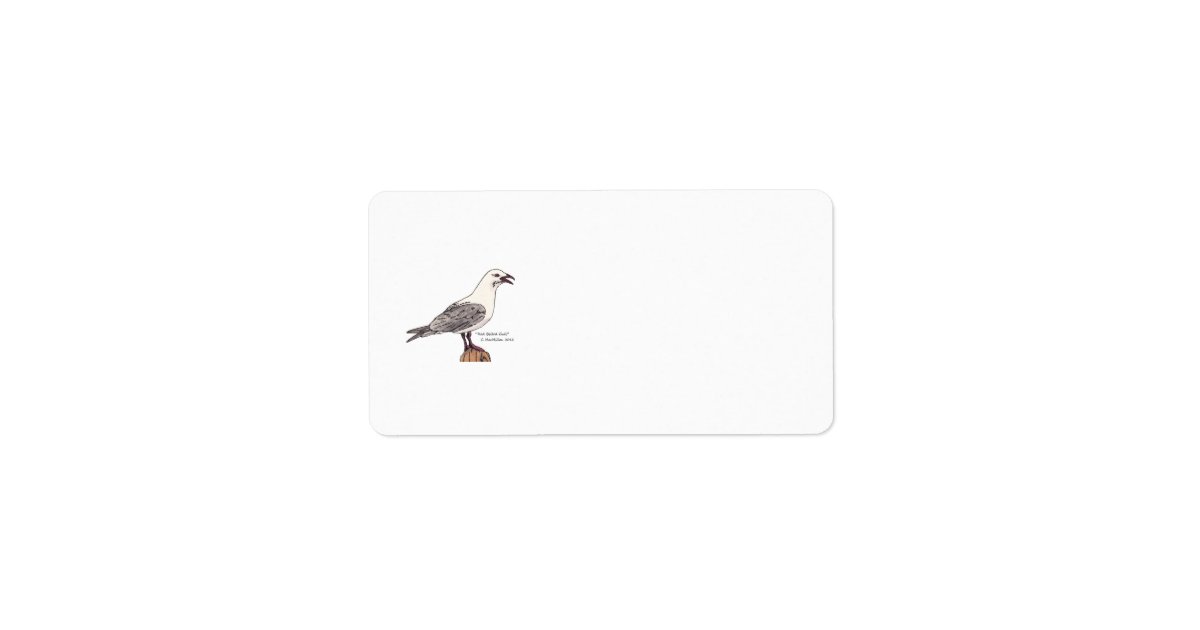 Seagull Address Labels | Zazzle