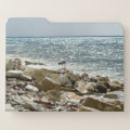 Seagull and sea file folder | Zazzle
