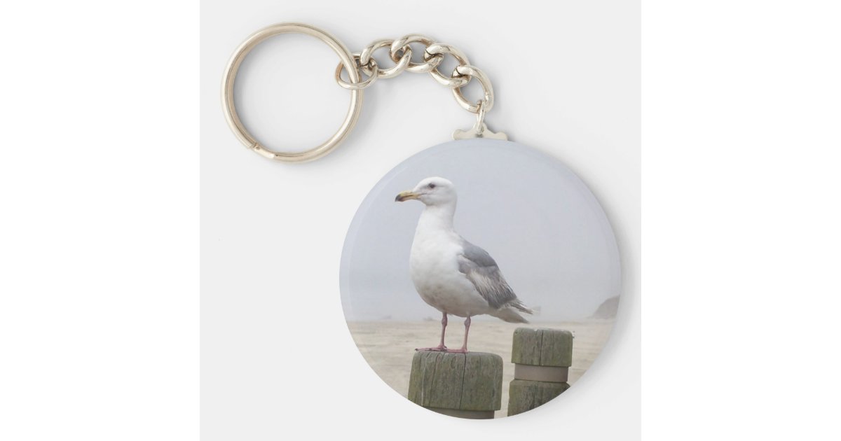 Seagull Keychain | Zazzle