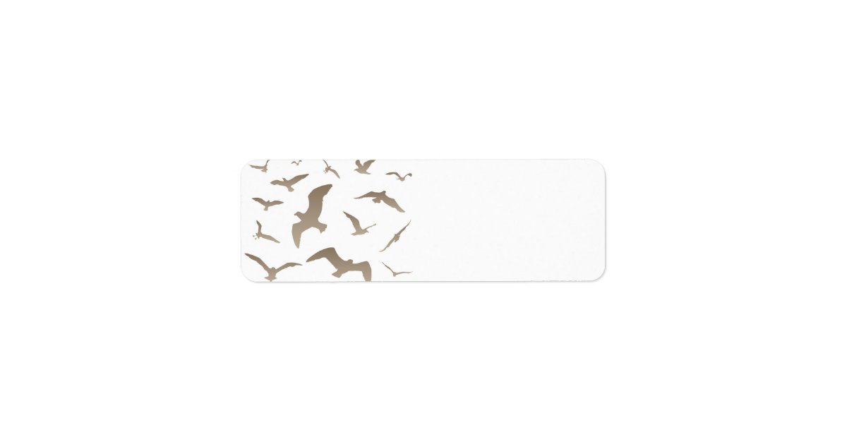 Seagull Label | Zazzle