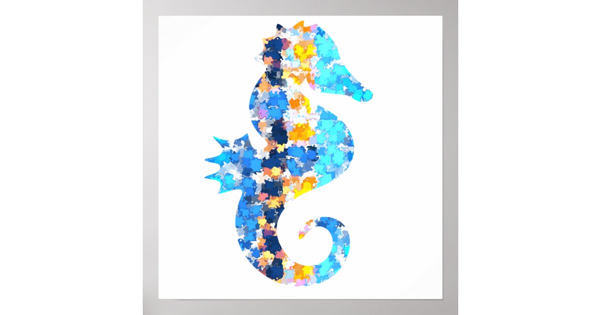 Seahorse Poster | Zazzle