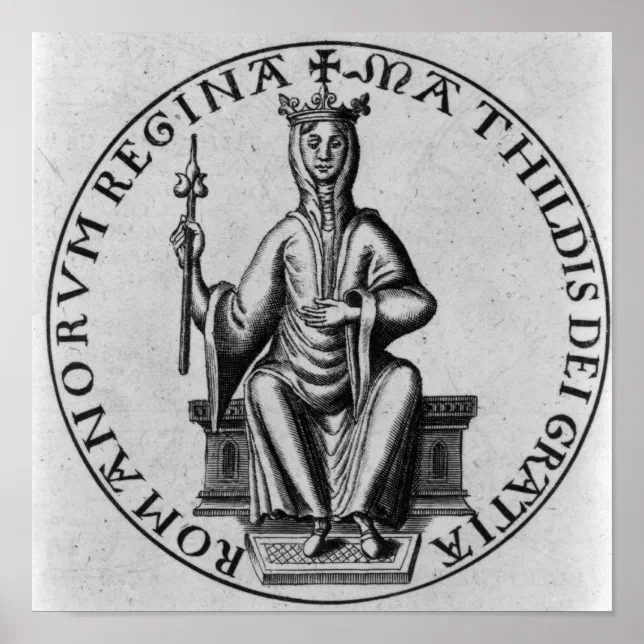 Seal of Empress Matilda Poster | Zazzle