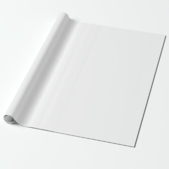 SEAM MATCHES: White Wrapping Paper | Zazzle