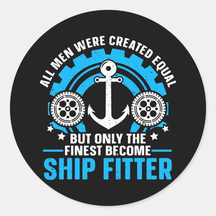 Seaman Sailor Naval Ship Fitter Classic Round Sticker | Zazzle