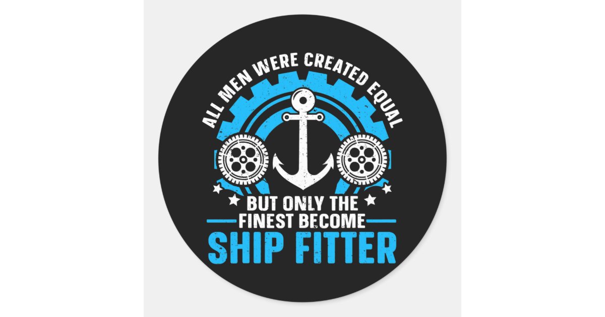 Seaman Sailor Naval Ship Fitter Classic Round Sticker | Zazzle