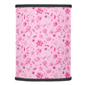 Seamless pattern with candies, lollipops, blue bac lamp shade | Zazzle