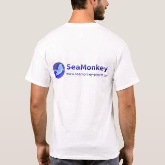 SeaMonkey Logo T-Shirt | Zazzle