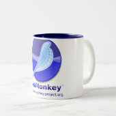 SeaMonkey Project - Vertical Logo Two-Tone Coffee Mug | Zazzle