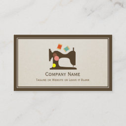 Seamstress Tailor - Cut Sewing Thread Kit Business Card | Zazzle